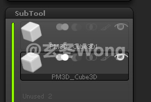 [ZBrush]Project All实例(example)